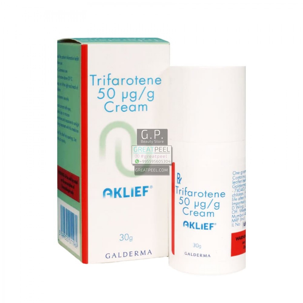Aklief trifarotene cream, buy online, India, reviews | Great Peel