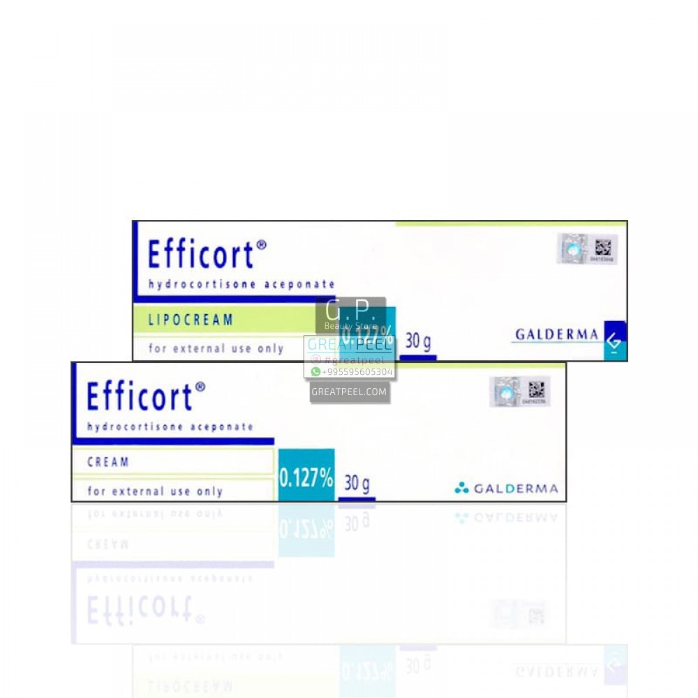 Efficort cream, hydrophile/lipophile, buy online, price, aceponate ...