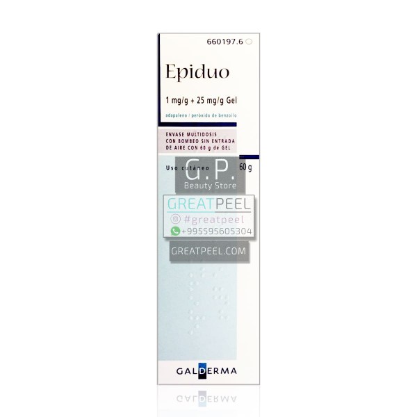 Epiduo 60g, gel pump, price, buy, uses, spot treatment, topical cream ...