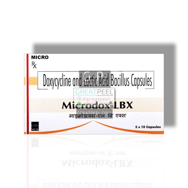 Microdox-LBX with Doxycycline 100mg, buy online, bacteria infection ...
